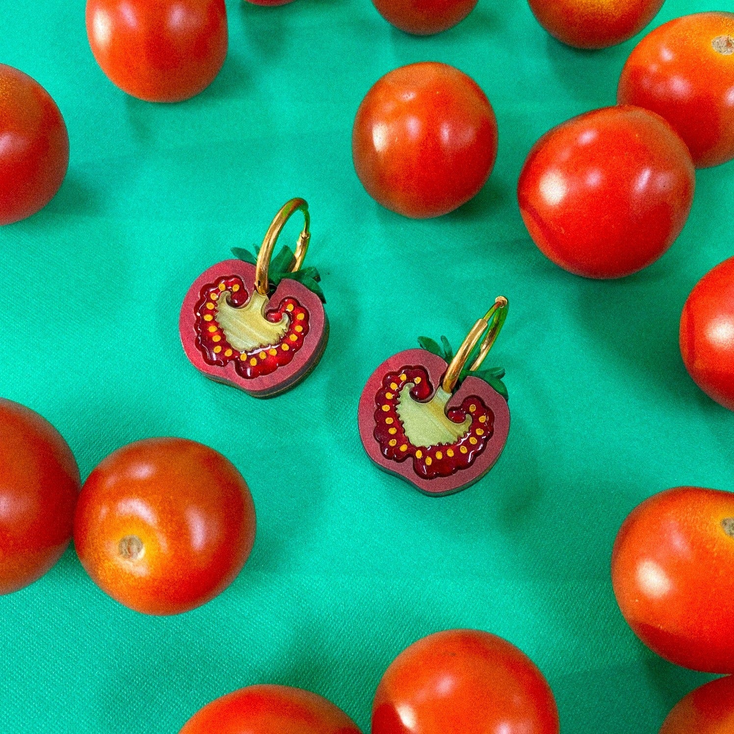 Cherry Tomato Earrings – Altar PDX