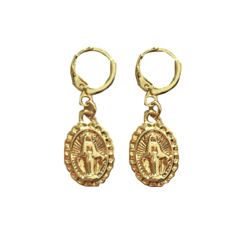 Goddess Gold Coin Earrings – Altar PDX