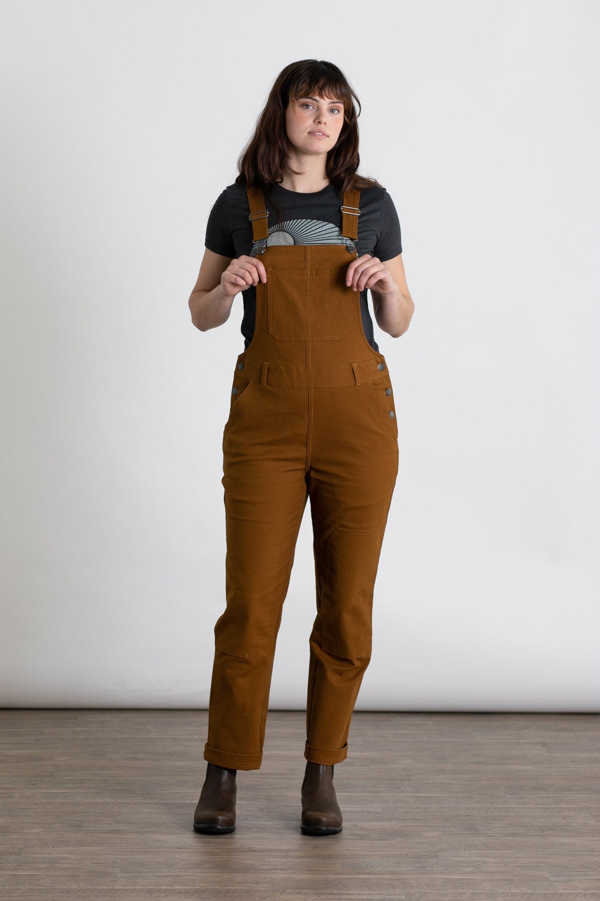 Tobin Utility Overall / Brown Canvas – Altar PDX