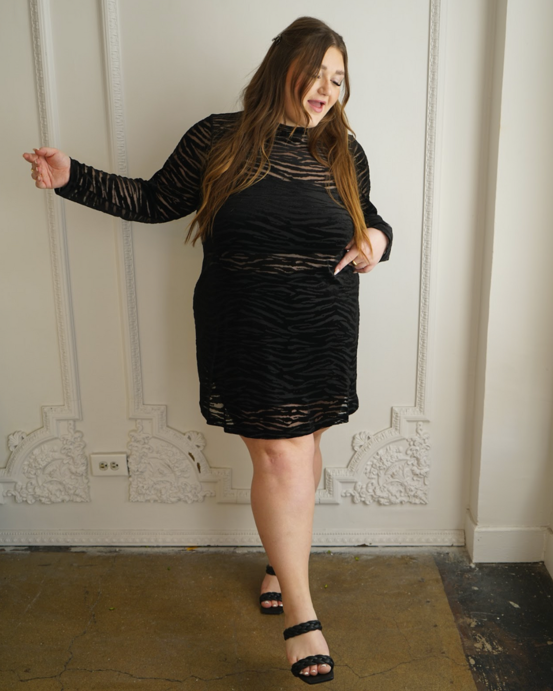 “Sally” Velvet Devoré Dress – Altar PDX