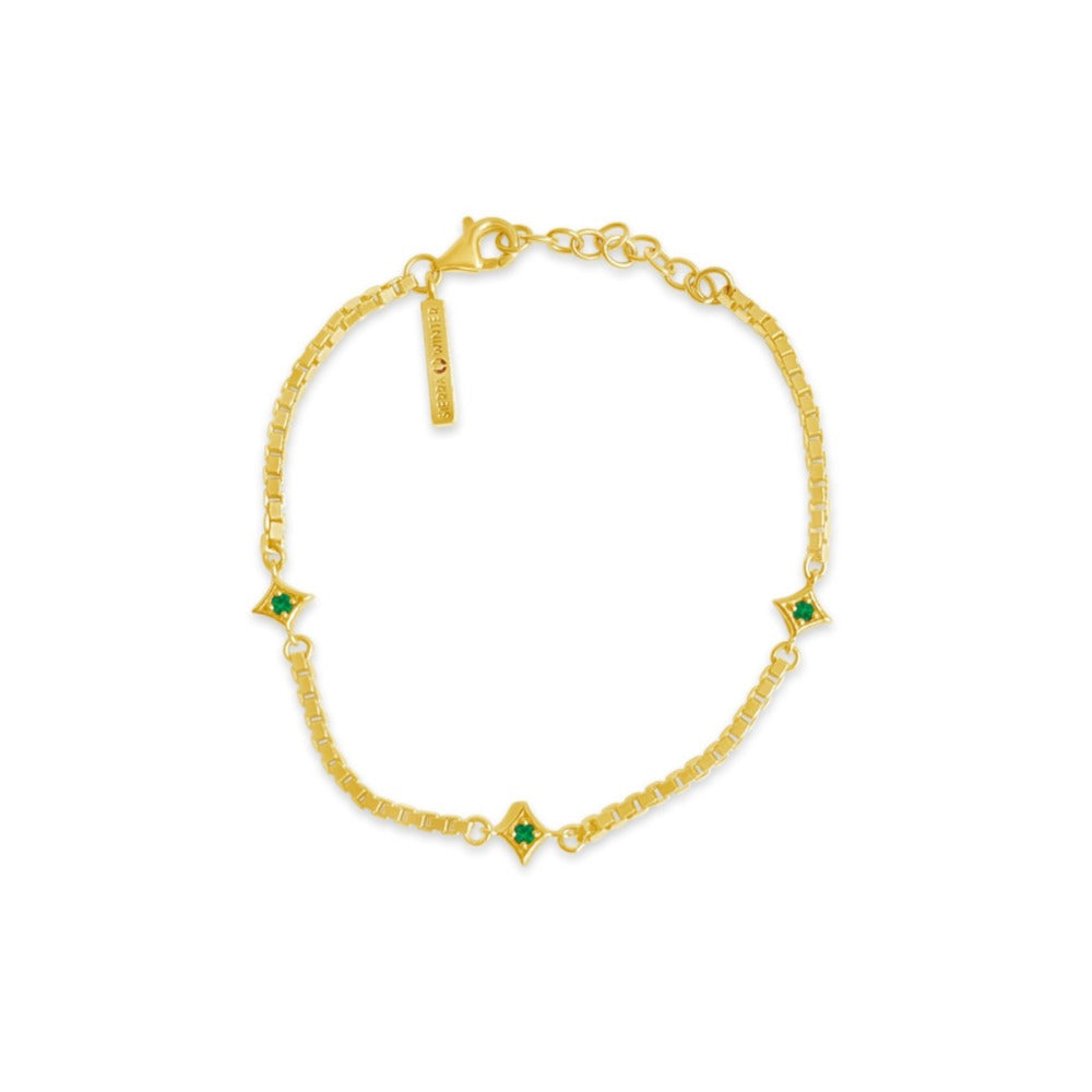 Stardust Bracelet - Emerald – Altar PDX