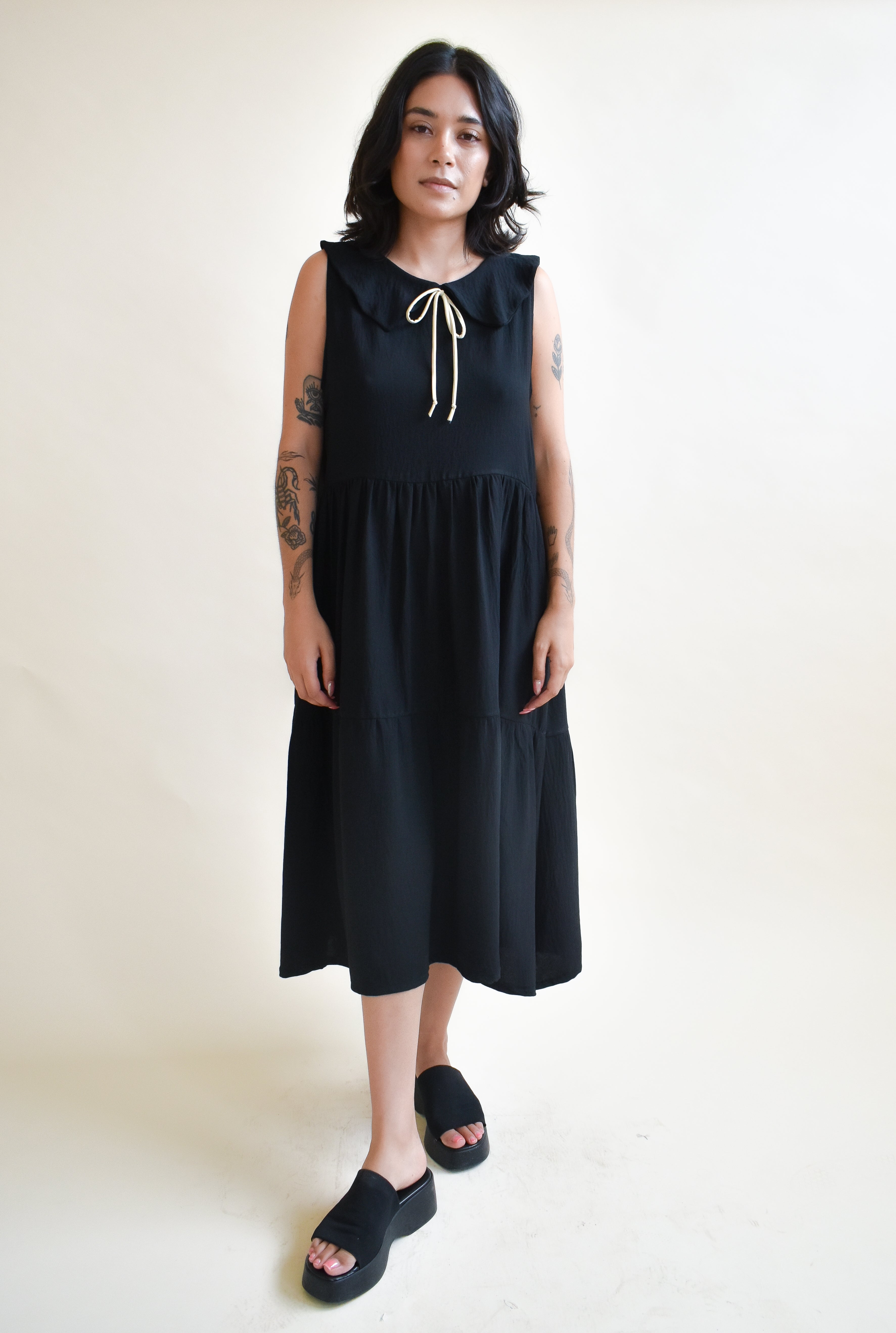 Tabitha Dress in Onyx – Altar PDX