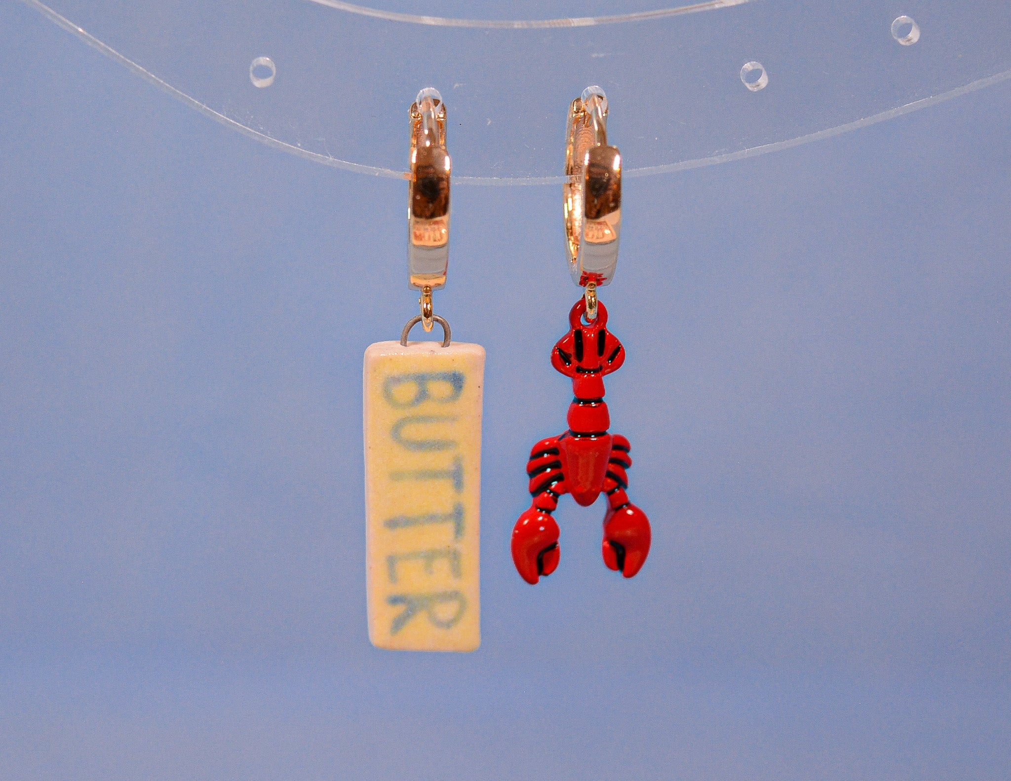 Lobster & Butter Earrings – Altar PDX