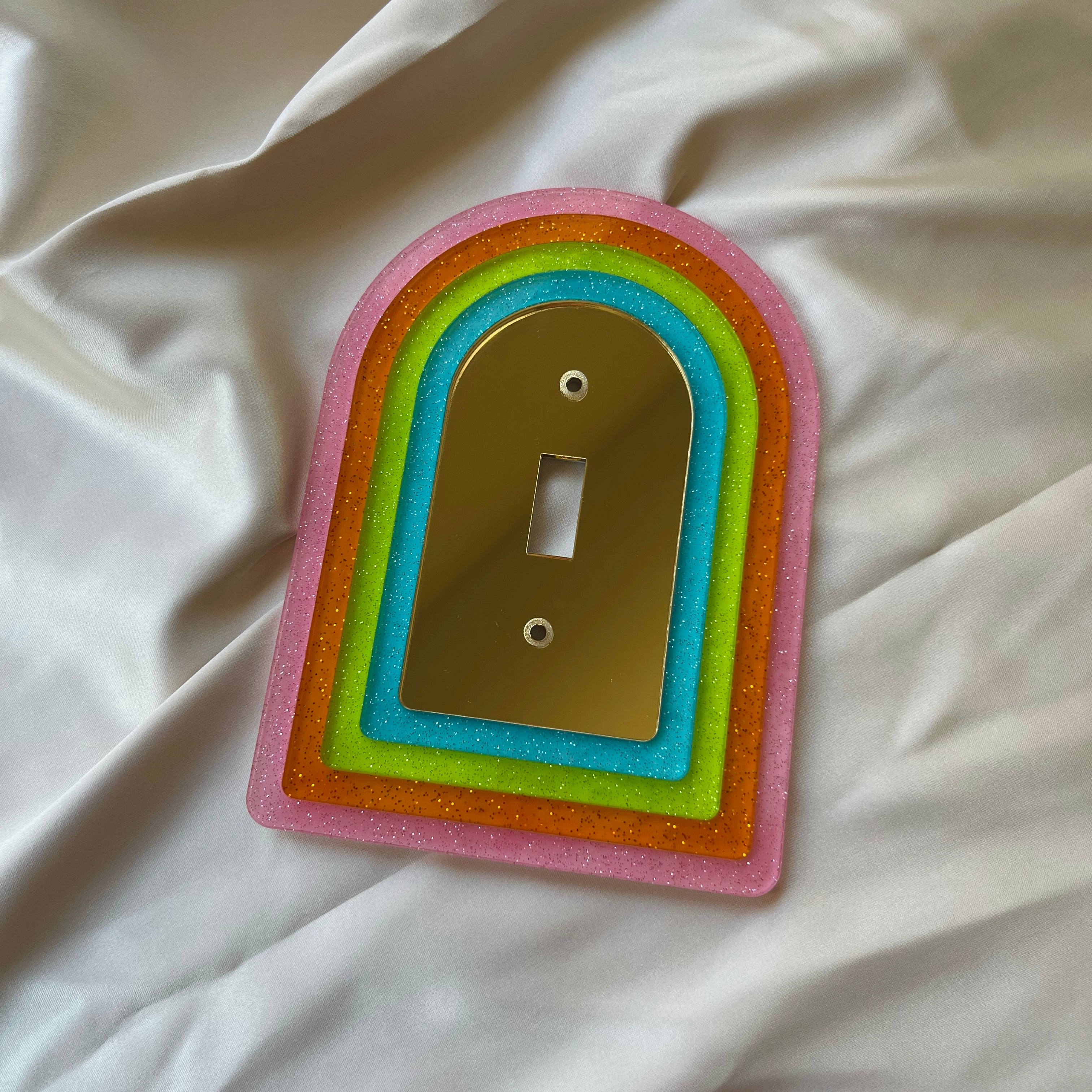 Gold Jelly Rainbow Light Switch – Altar PDX