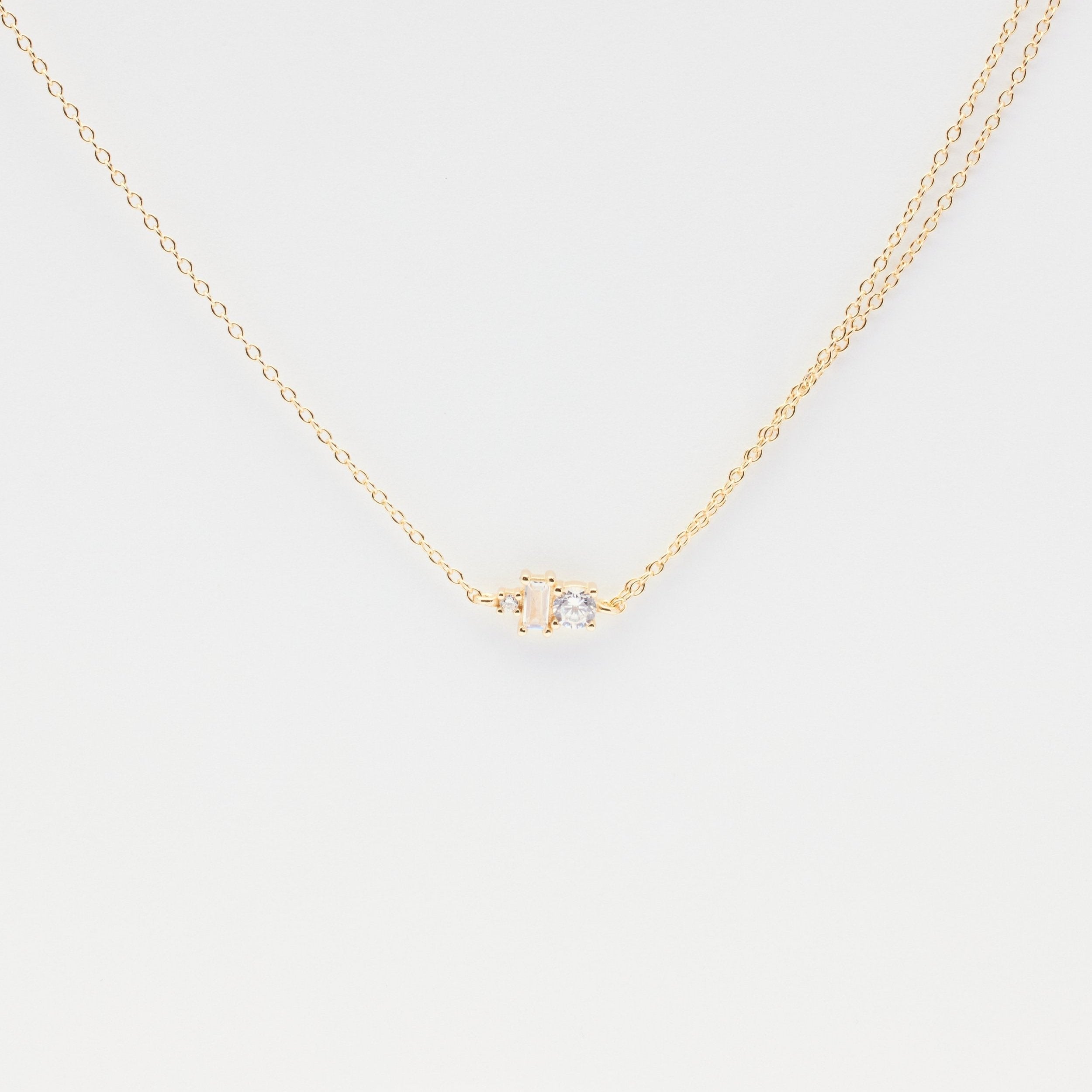 Josephine Double Gold Chain Necklace – Altar PDX
