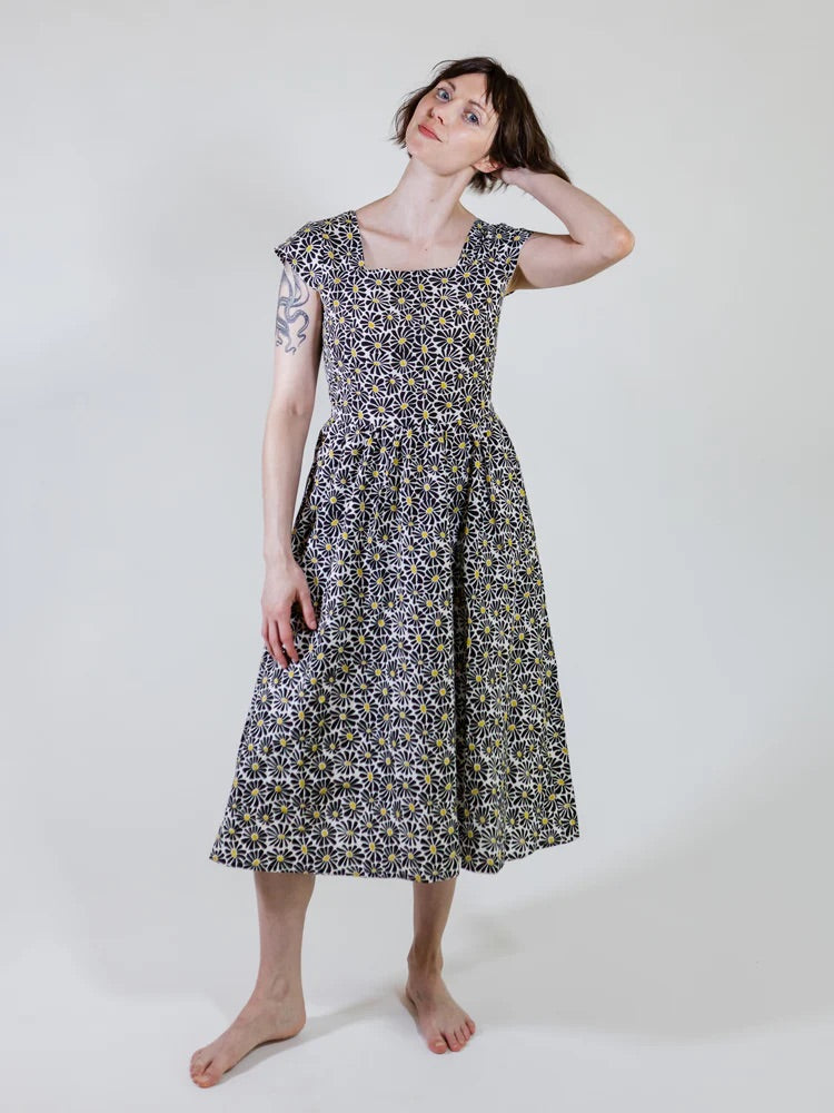 Rupi Midi Dress - Matisse Black – Altar PDX