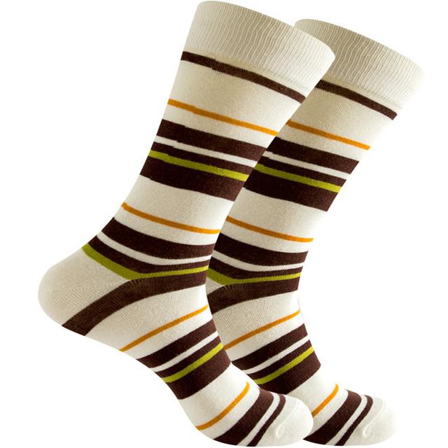 Classic Brown Striped Socks from the Sock Panda – Altar PDX
