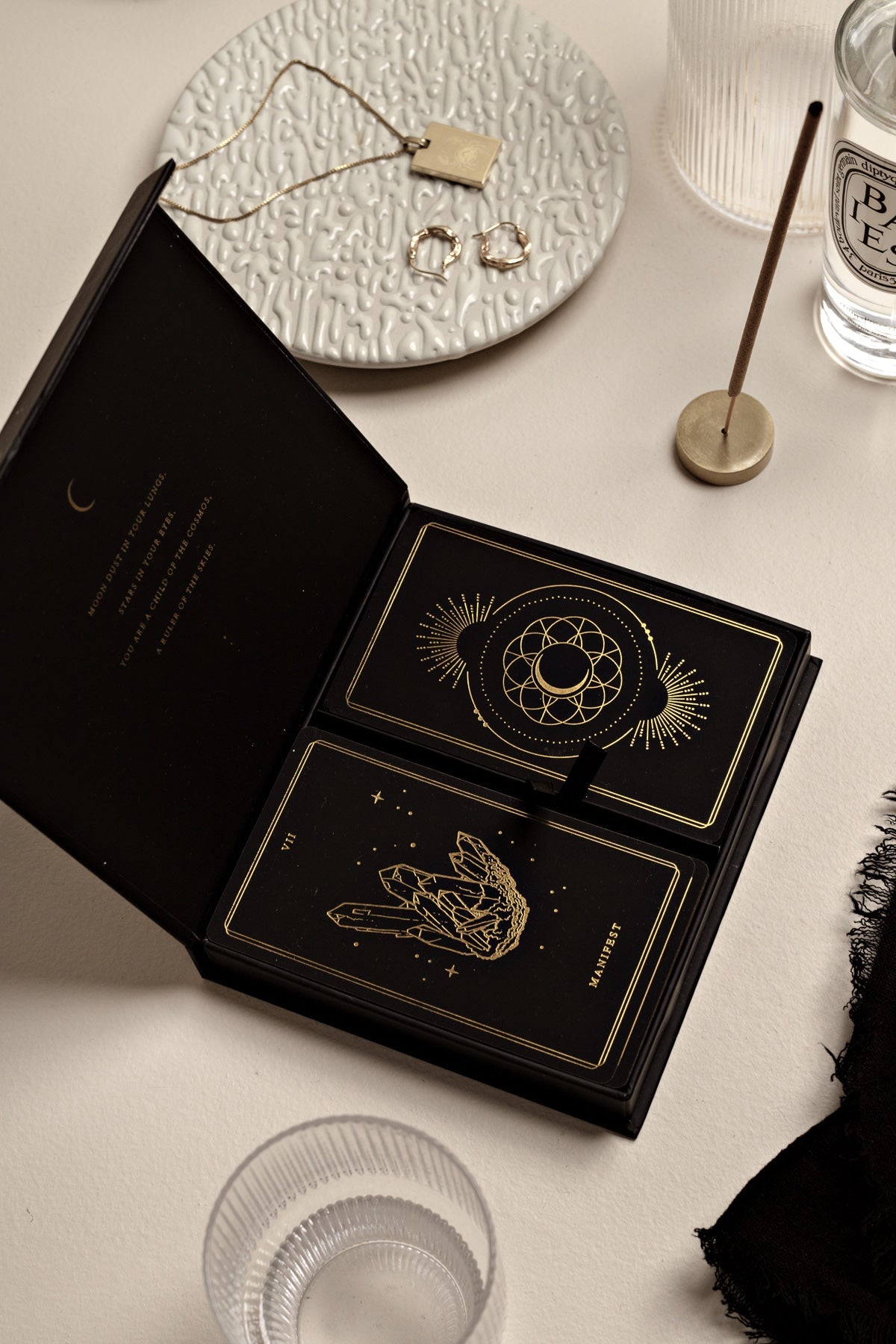 'Child Of The Universe' Black & Gold Edition • Oracle Deck & Book ...