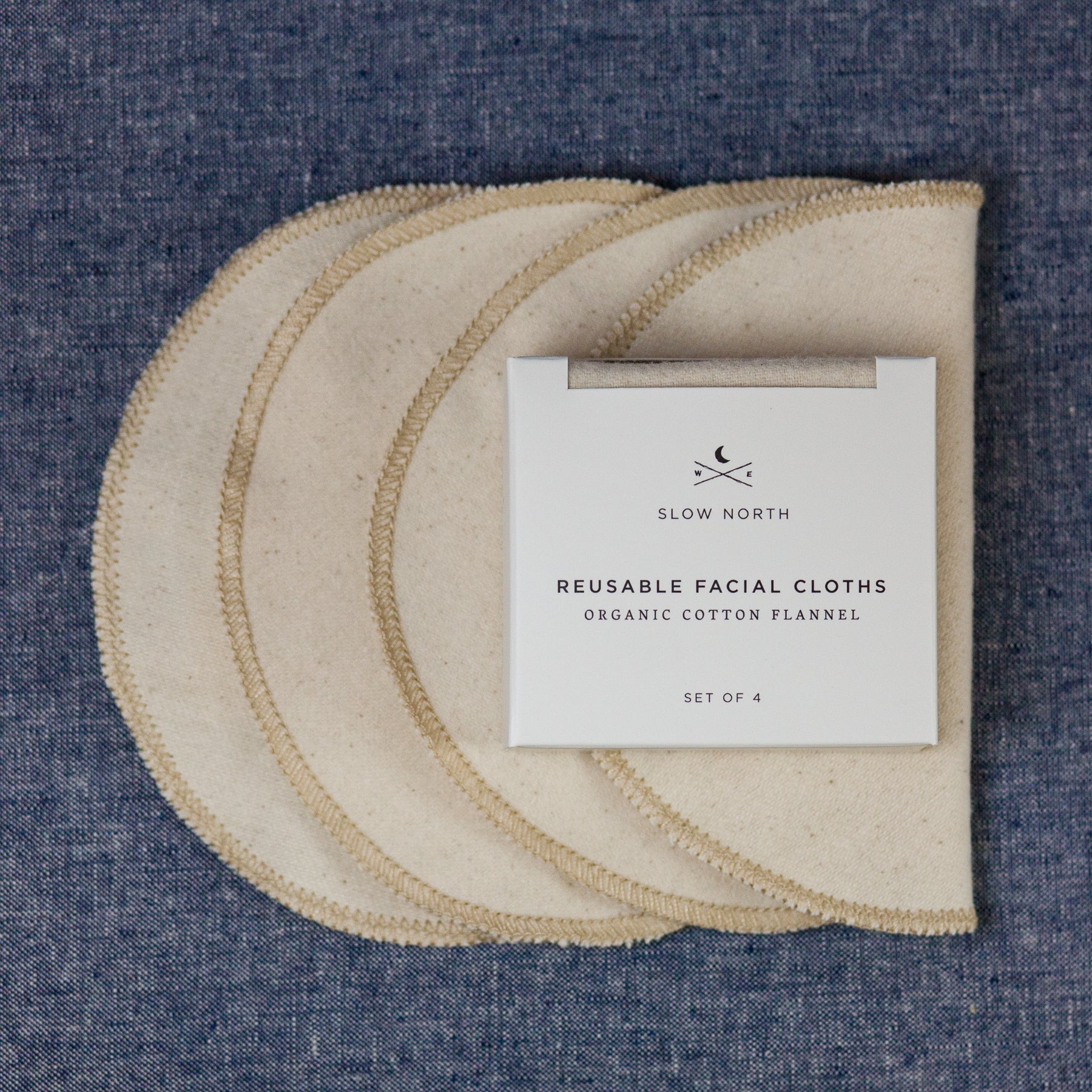 Set of 4 Reusable Facial Cloths – Altar PDX