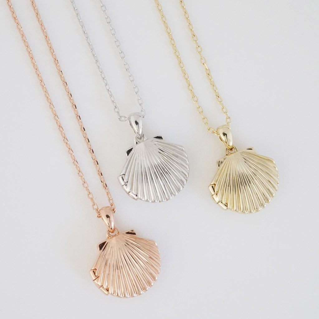 Shell Locket Necklace – Altar PDX