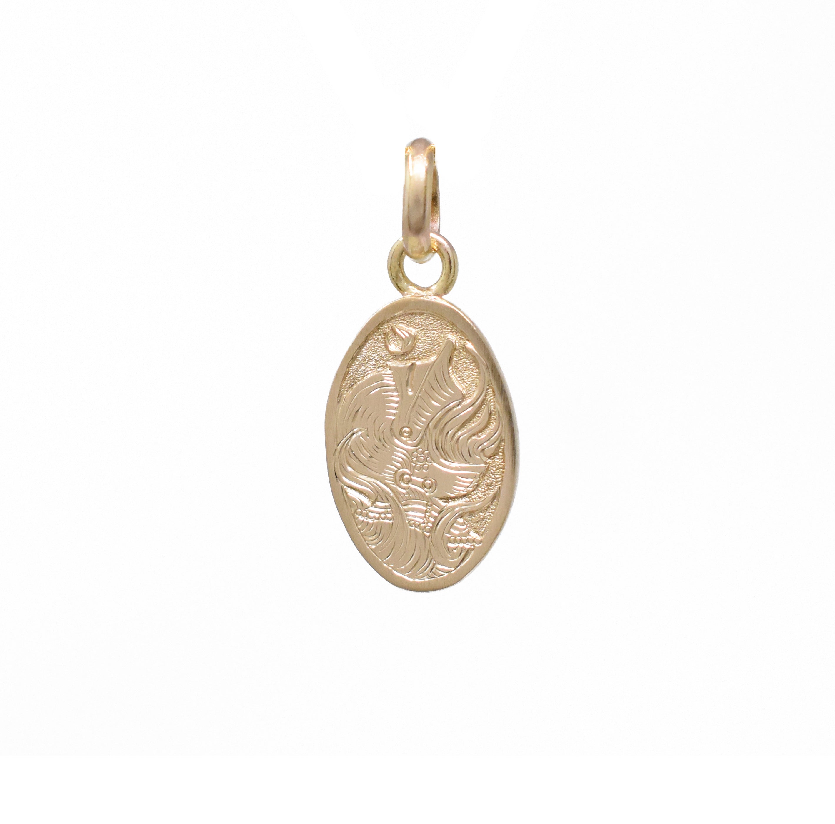 Burning Helm Pendant – Altar PDX
