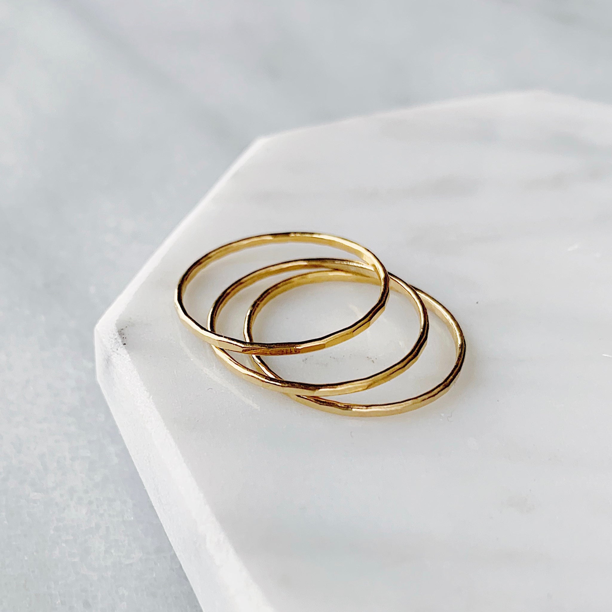 Faceted Stacking Ring – Altar PDX