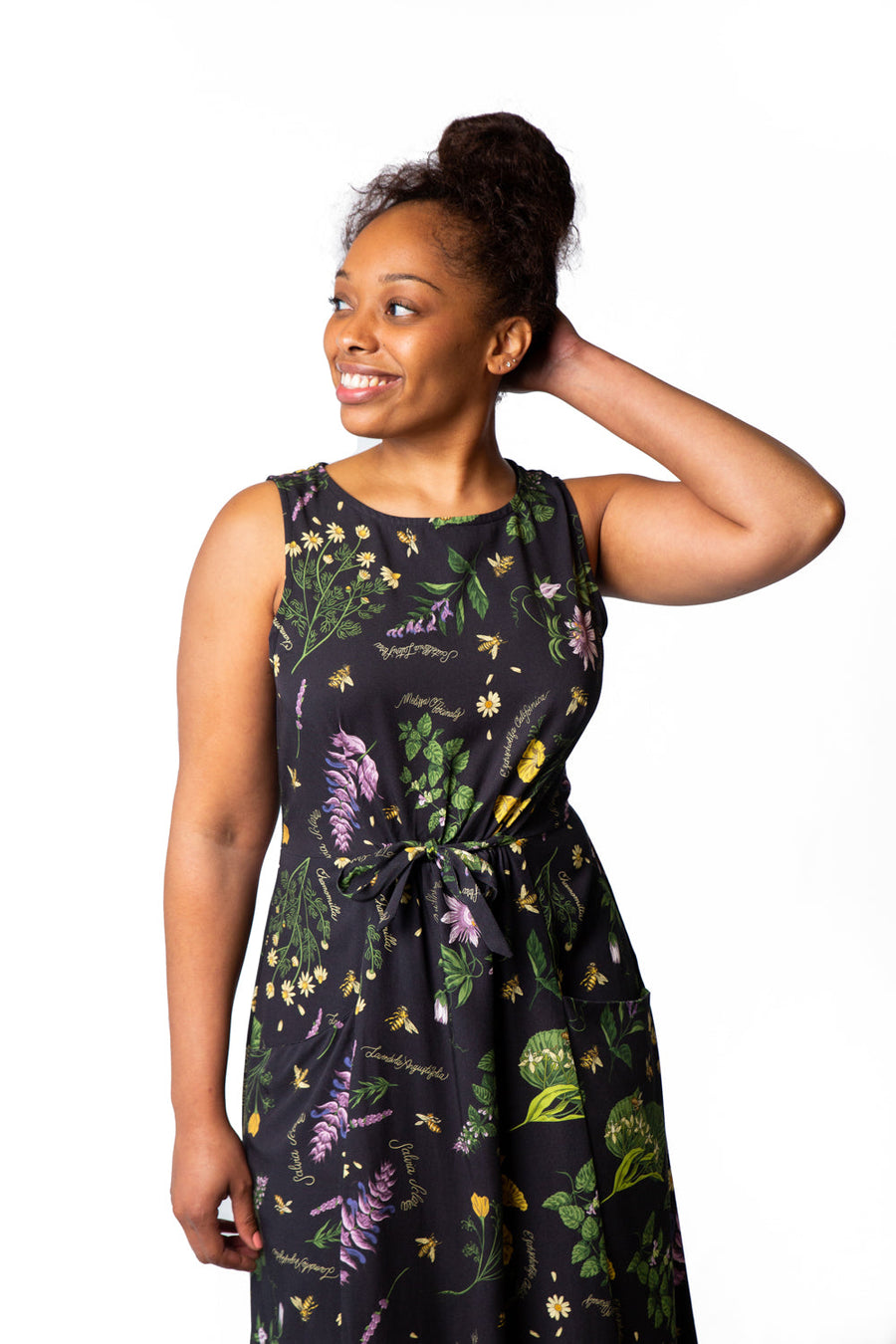 Rhiannon Dress in Nervine Ecovero – Altar PDX