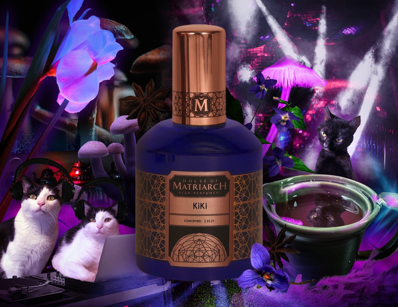 KiKi - Ultra Violet Liquid Music Perfume – Altar PDX