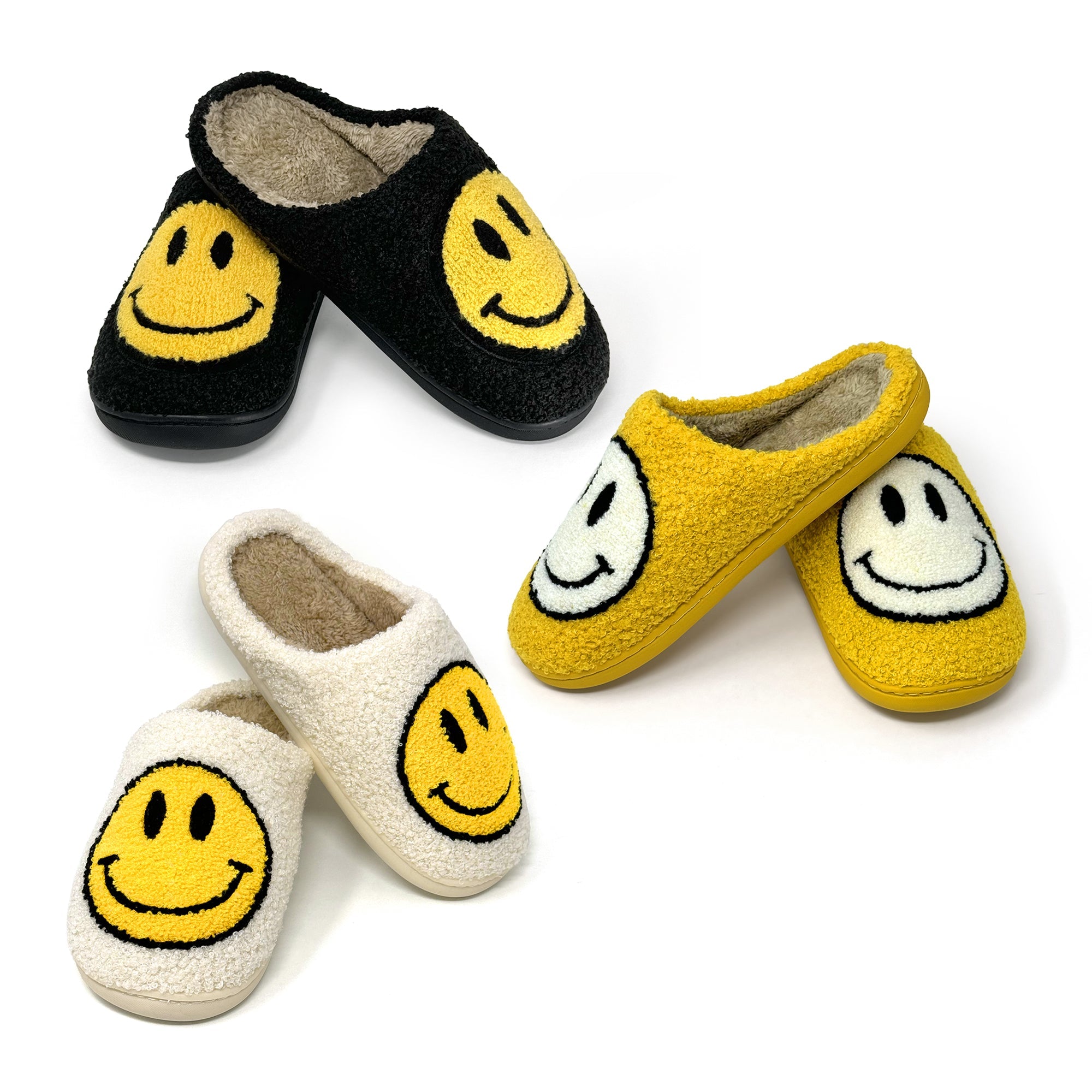 Smiley Face Slippers – Altar PDX